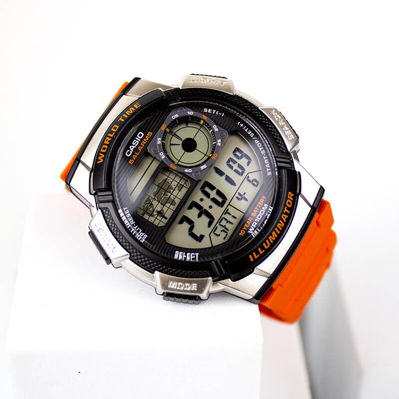 Reloj Casio Digital Hombre AE-1000W-4BV – La Relojería.cl