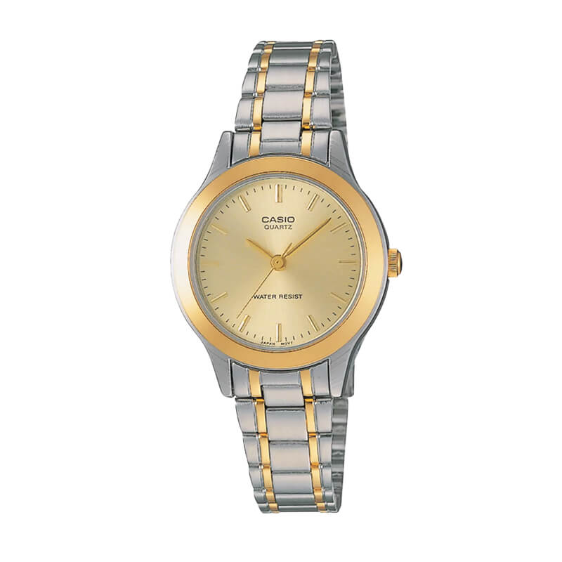 Reloj Análogo Casio Mujer LTP-1128G-9A – La Relojería.cl